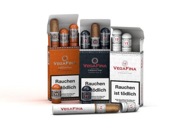 VegaFina 3s Robusto Tubo Pack